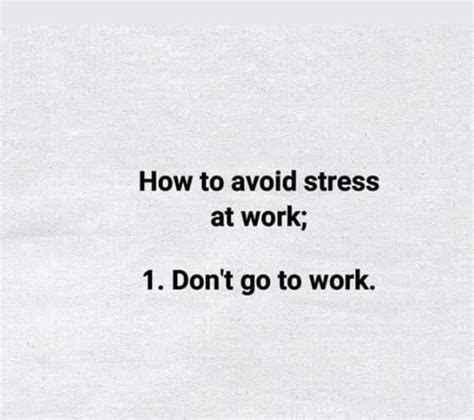 How To Avoid Stress At Work Picture Of The Day