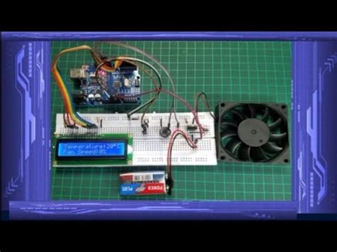 Temperature based Fan speed control using Arduino #signalsandsystems #miniproject # ...