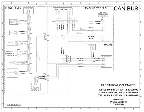 Bobcat Telescopic Handler T Electrical And Hydraulic Schematic