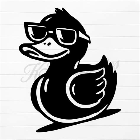 Rubber Duck With Sunglasses Rubber Duck With Sunglasses Svg Rubber