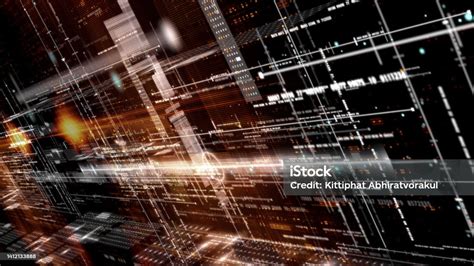 미래 지향적 데이터 매트릭스 시뮬레이션 Hud 배경 0명에 대한 스톡 벡터 아트 및 기타 이미지 0명 가상현실 개념 Istock