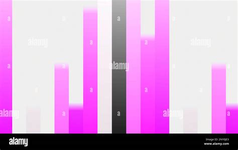 Dynamic Movement Of Colorful Lines On White Background Motion Beautiful Simple Stripes Move At