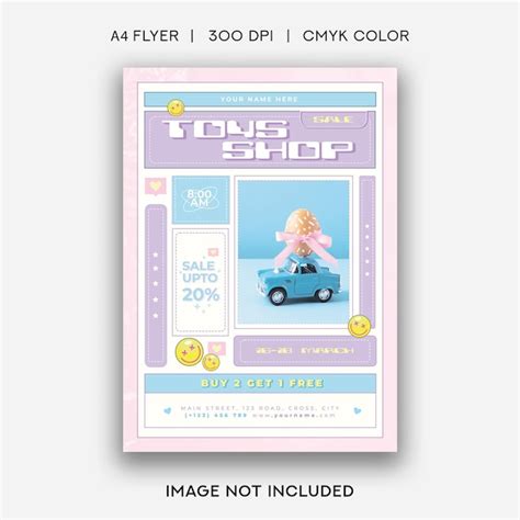 Premium Psd Toys Shop Sale Flyer