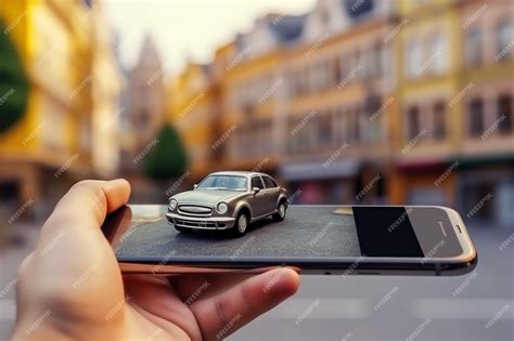 Premium Photo Gps Phone Position Mobile Navigation Point Map