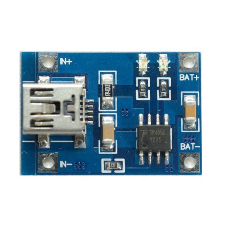 Buy Tp4056 1a Li Ion Battery Charging Module Mini Usb Online Robu