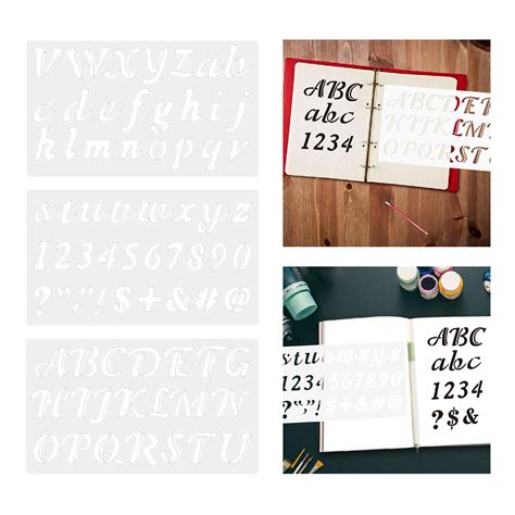 Letters Numbers Alphabet Templates Letter Stencils Vicedeal