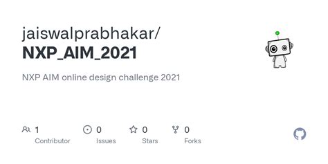 GitHub Jaiswalprabhakar NXP AIM 2021 NXP AIM Online Design Challenge 2021