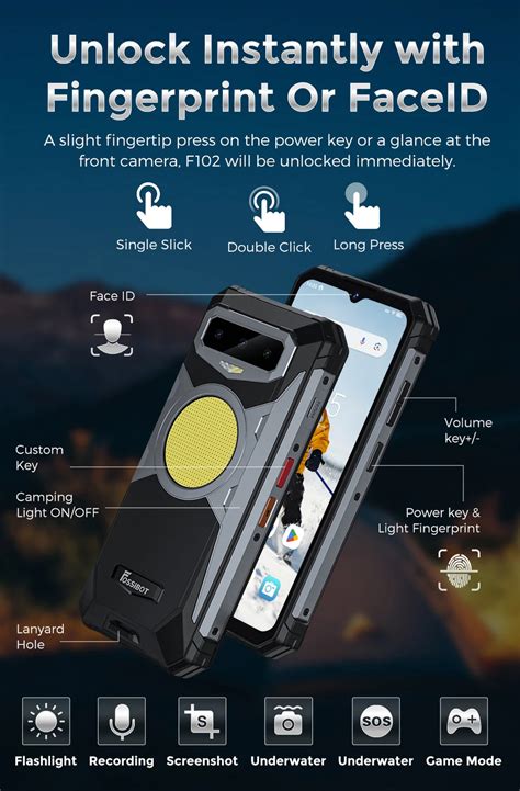 FOSSiBOT F102 20GB+256GB 108MP+20MP 6.58-inch Display 120Hz 16500mAh R
