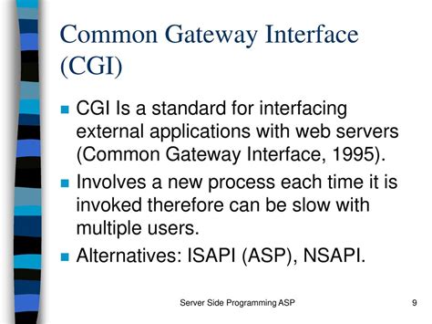 Server Side Programming Database Integration Ppt Download