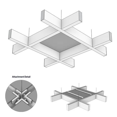 Softspan® 48 Acoustic Baffle System For Office Interiors Lighting