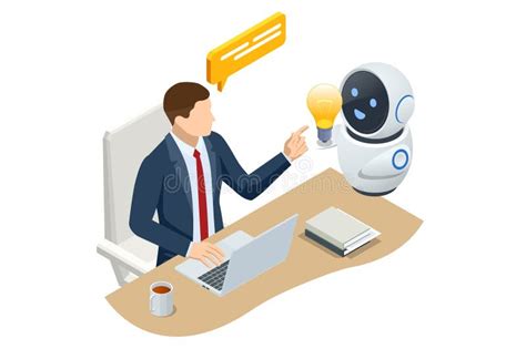 isometric generative bot for creating ideas editing searching for