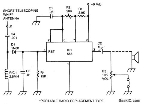 RE_POWERED_SIDETONE_OSCILLATOR - Oscillator_Circuit - Signal_Processing - Circuit Diagram ...