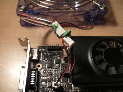 fan tach shtick details