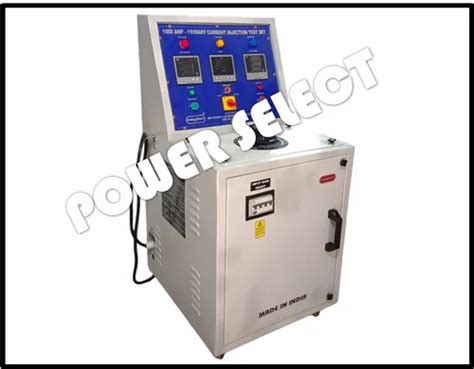 Primary Current Injection Test Set At Rs 245880 Piece Mundka New Delhi Id 2852815487130