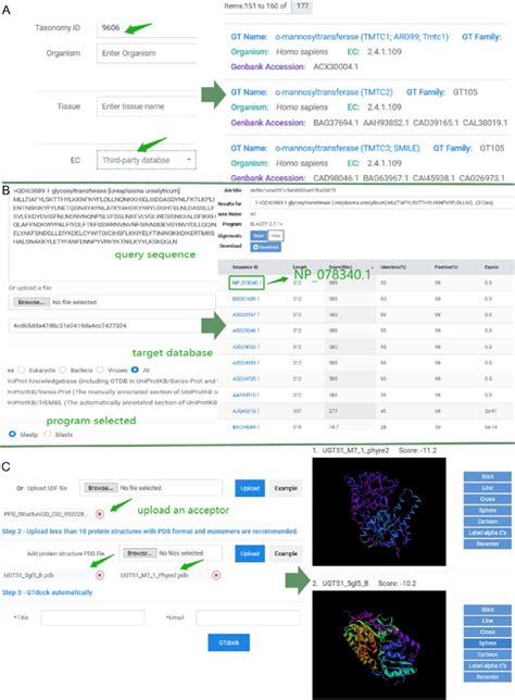 Examples Of Application Of Gtdb A An Example Of Advanced Search