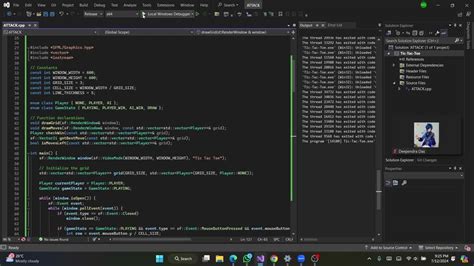 mirza ali on linkedin gamedevelopment sfml cpp programming tictactoe gamejam