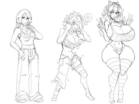 Rule 34 Bimbo Body Bimbo Lips Bimbofication Bimbophi Breast Expansion Cat Ear Headphones