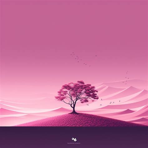 Premium Ai Image Megenta Minimalist Wallpaper High Quality 4k Hdr