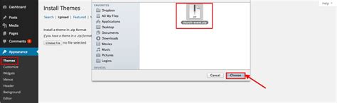 How To Install The Theme Via The Admin Panel Vamtam Help Desk