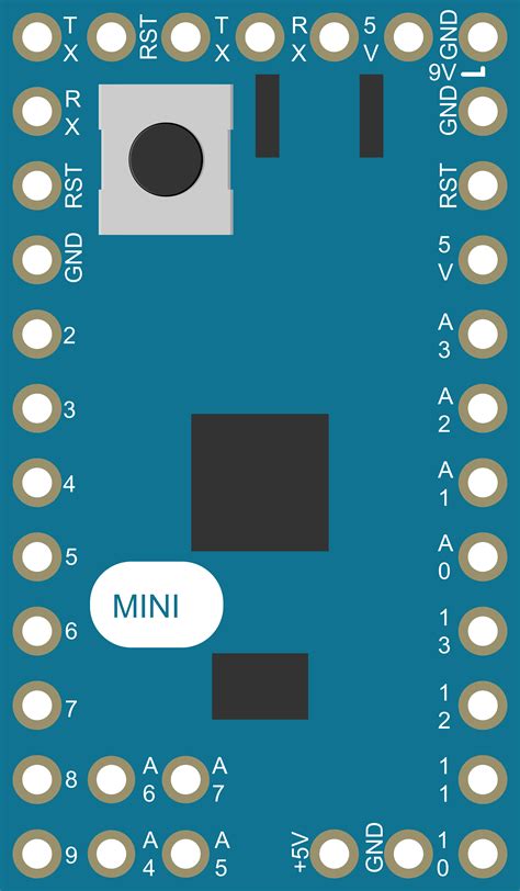 How To Use Arduino Mini Rev5 Pinouts Specs And Examples Cirkit