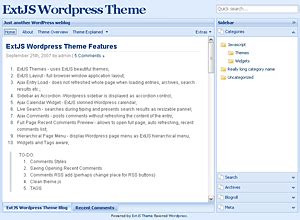Plantilla en Español ExtJS Ayuda WordPress