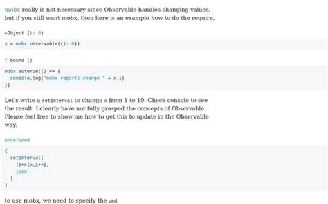 Using Mobx In Observable Timelyportfolio Observable