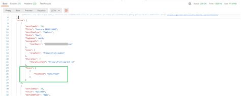 Azure Devops Analytics Work Item Query With Team Id Stack Overflow