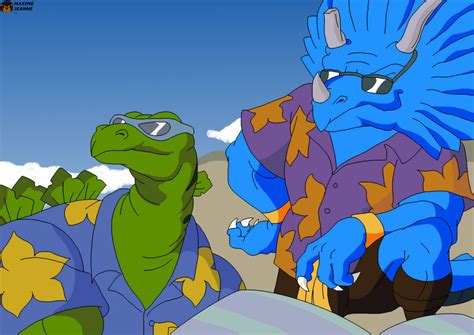 Stegz and Spike. by Maxime-Jeanne on DeviantArt