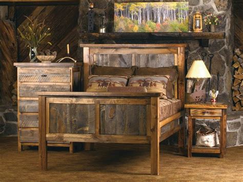 Rustic Queen Bed Sets Hanaposy