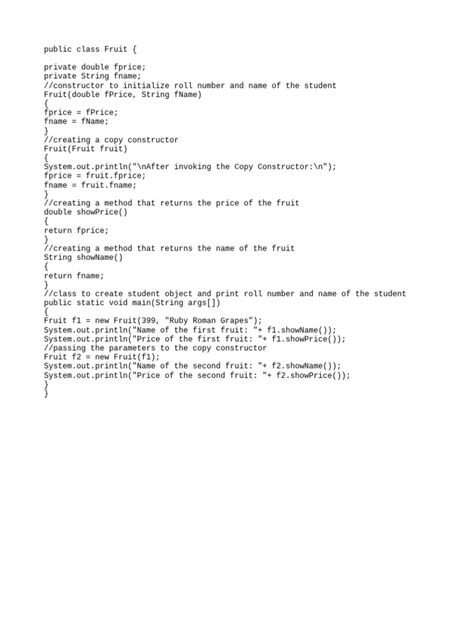 Copy Constructor Pdf Teaching Methods And Materials Computers