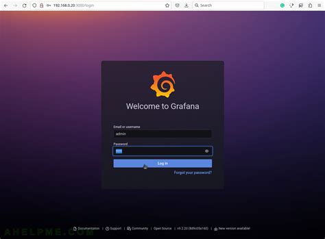 run grafana in a container using docker or podman tool