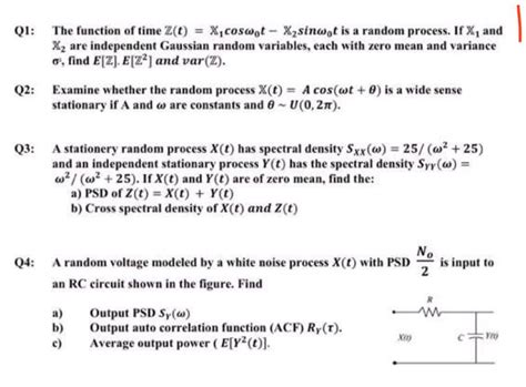 Solved Q The function of time Z t x cosω t x sinω t is a Chegg