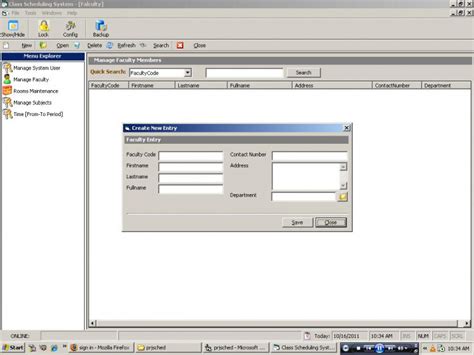 Class Scheduling System For Beginners Sourcecodester