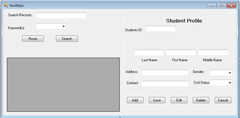 Mysql Search Using Combobox And Textbox Stack Overflow