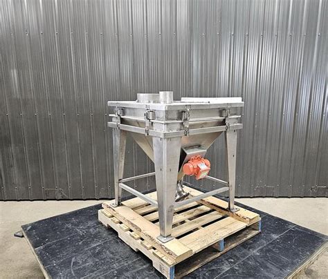 Used Sold Used Hopper Dump Station With Vibrator At Carter Wilson Equipment Services Inc