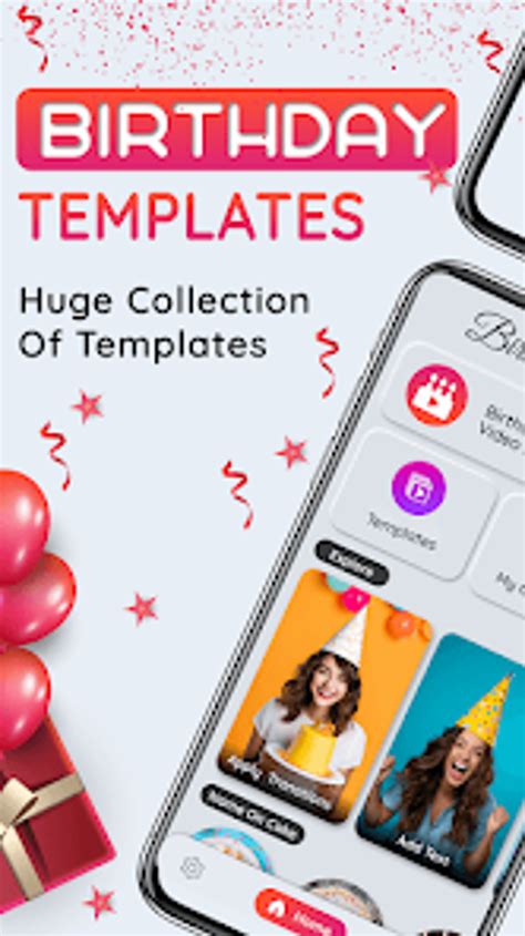Birthday App Birthday Template For Android Download