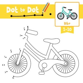 Fun Bicycle Dot To Dot By Cat Complain Tpt
