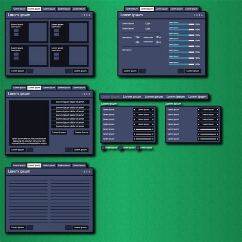 Flat Game User Interface Asset Pack By Sungraphica
