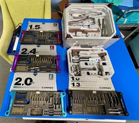 Used Synthes Tray Modular Hand System Surgical Instruments For Sale
