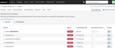 Project Import Not Working On Target Ui Sonarqube Server Community