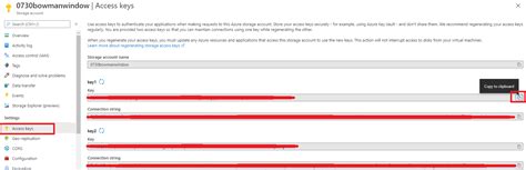 Cannot Get Storage Account Key Cannot Read Property Slice Of Null In