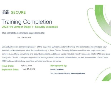 ruchi pancholi on linkedin cisco networking security architecture