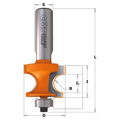 Corner Beading Bits 7 8 961 Industrial Router Bits Cmt Orange Tools Worldwide