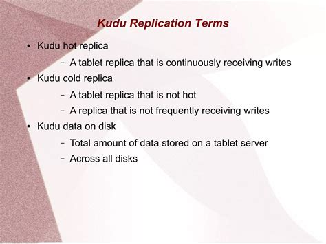 Apache Kudu Ppt