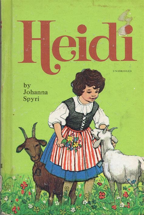 Heidi Five Year Old Orphan Girl Raised By Her Grandfather The Alm Uncle