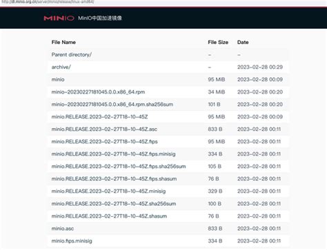 Minio历史版本下载 知乎