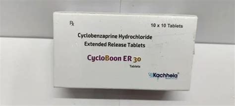 Cyclobenzaprine Hydrochloride Tablet Strength 30 Mg At ₹ 280 Box In Nagpur