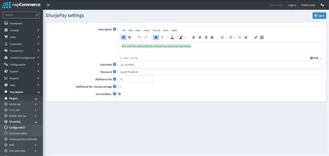 Shurjopay Payment Gateway Integration By Nopstation Nopcommerce