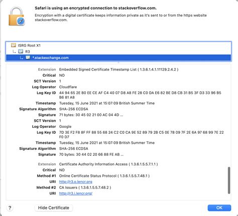 Android CertificateTransparency Failure No Certificates Stack Overflow