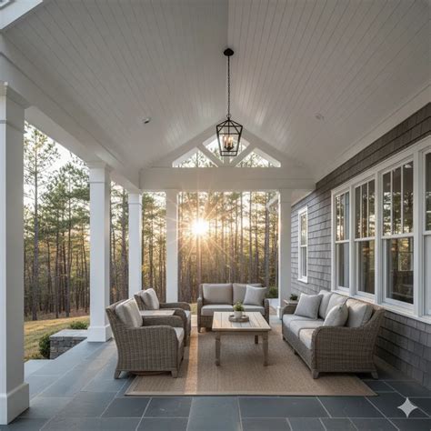 15 Beautiful Open Gable Front Porch Ceiling Inspiration